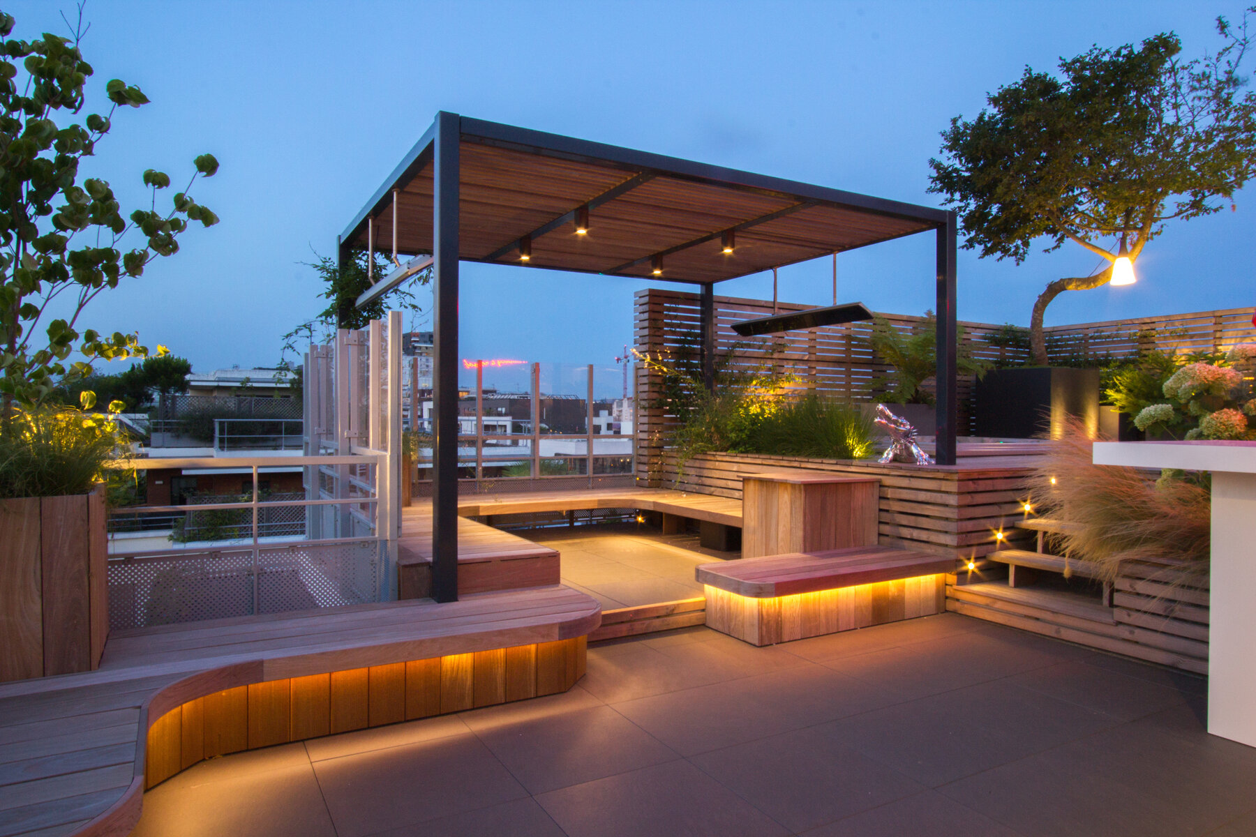 ᐅ Aménagement extérieur à Issy-les-Moulineaux ≡ Création d'une terrasse ...