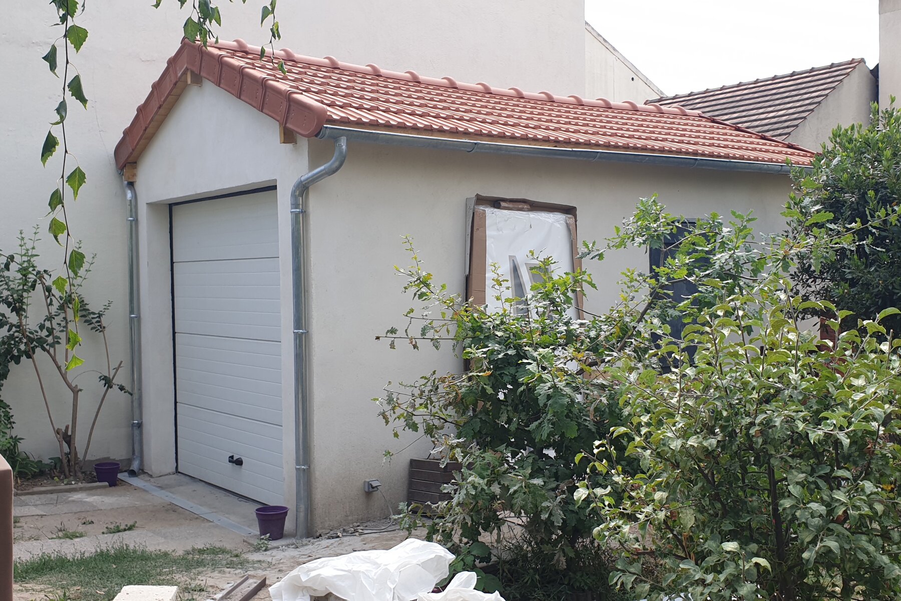 ᐅ Construction neuve à Colombes ≡ Extension d'un garage annexe à une MI ...