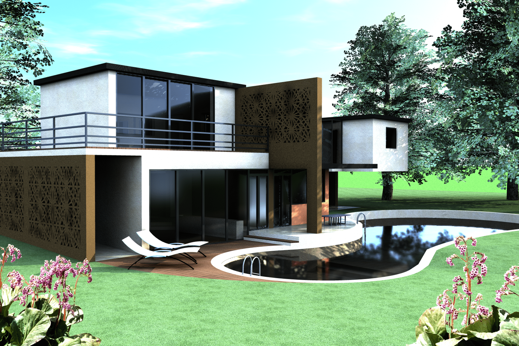 ᐅ Construction neuve à Pampelune ≡ Création d'une villa individuelle ...