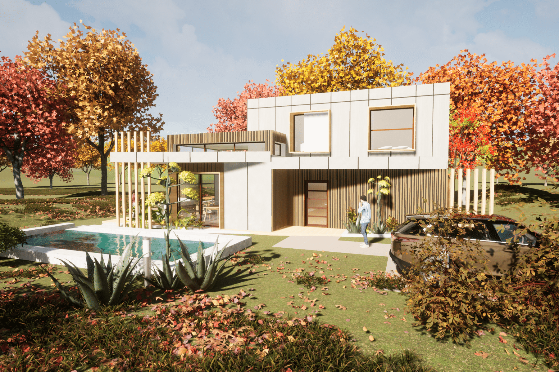 ᐅ Construction neuve à Aix-en-Provence ≡ Maison écologique bois ...